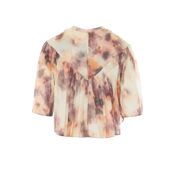 Isabel Marant Étoile Veelia Blouse With Gradient Print