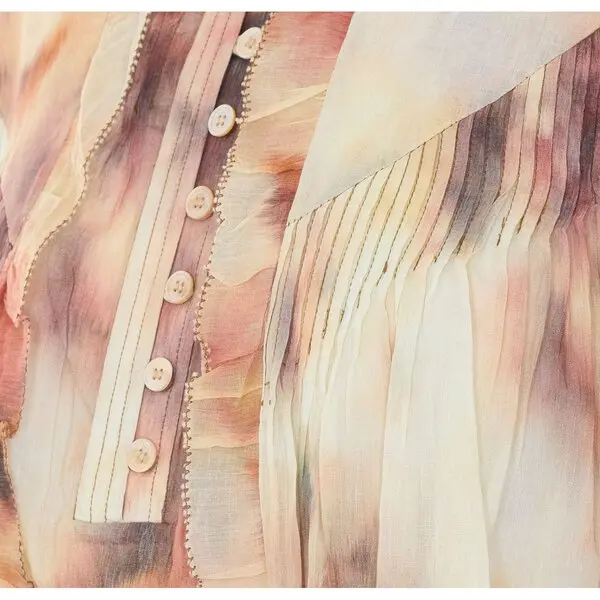 Isabel Marant Étoile Veelia Blouse With Gradient Print