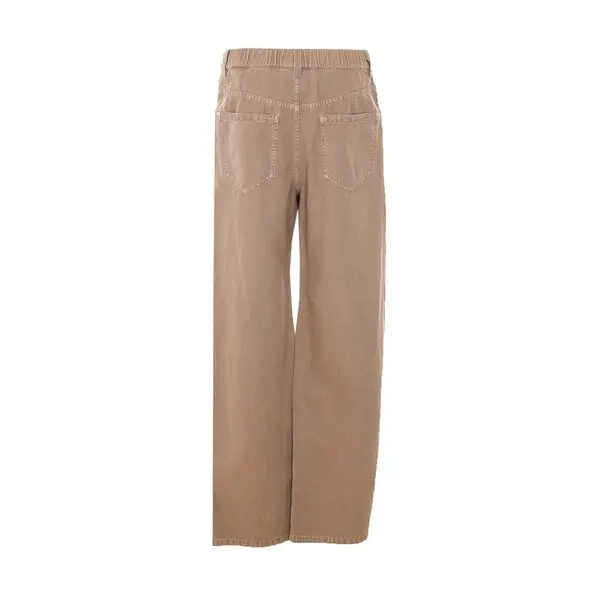 Brunello Cucinelli Contemporary Trousers With Jewelry Embellishment