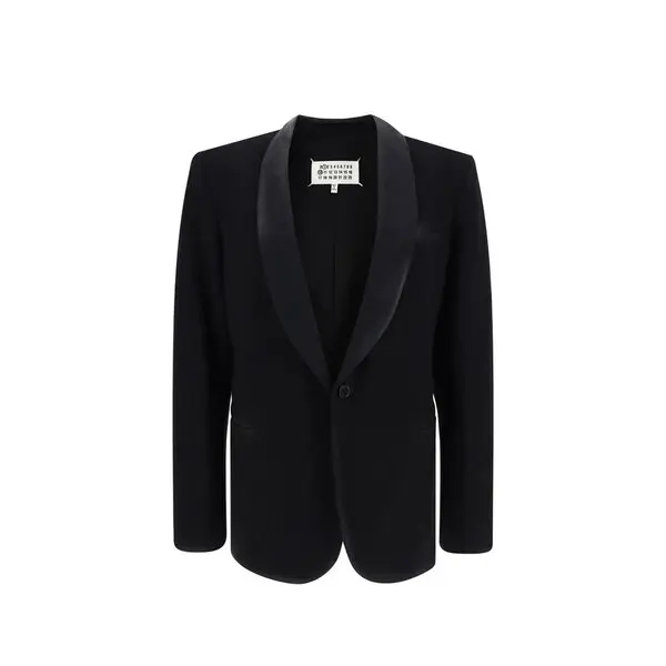 MAISON MARGIELA Wool Blazer - Black