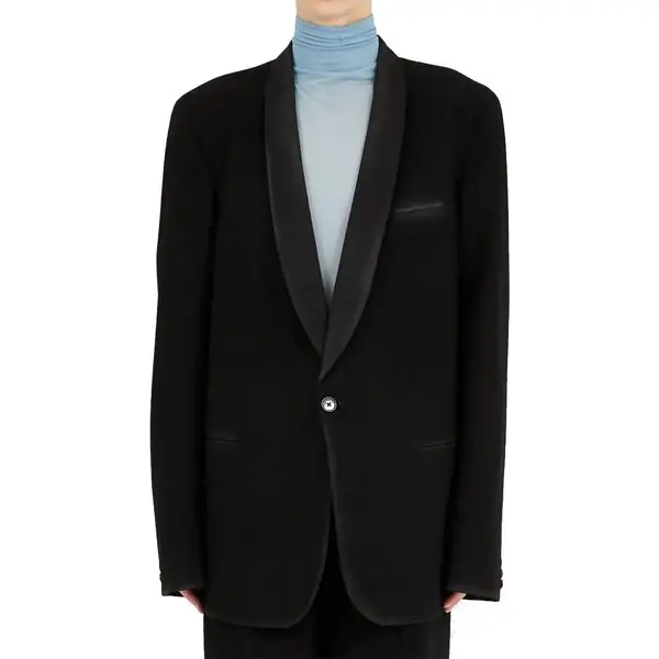MAISON MARGIELA Wool Blazer - Black