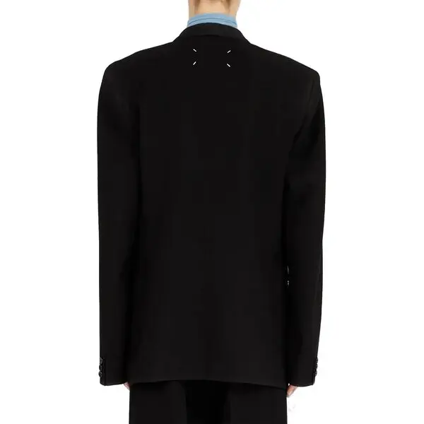 MAISON MARGIELA Wool Blazer - Black