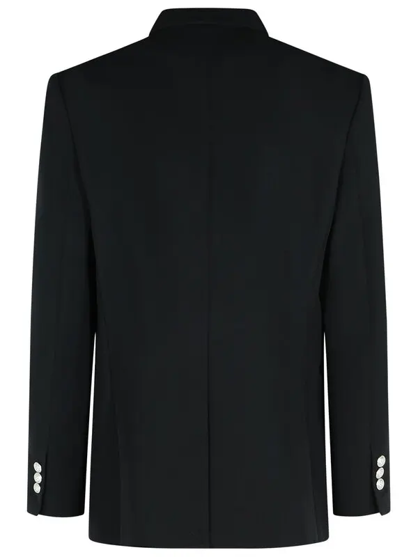 Balmain Virgin Wool Blazer - Black
