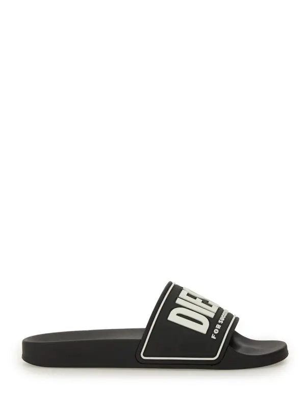 DIESEL® Mayemi Slide Sandals - Black