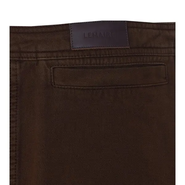 LEMAIRE Asymmetrical A-line Skirt - Brown