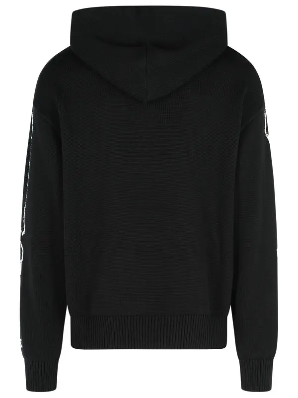 Amiri Bones Cotton Sweater - Black