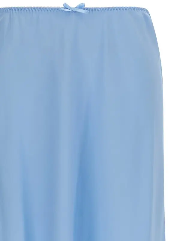Moschino Midi Skirt With Lace Insert