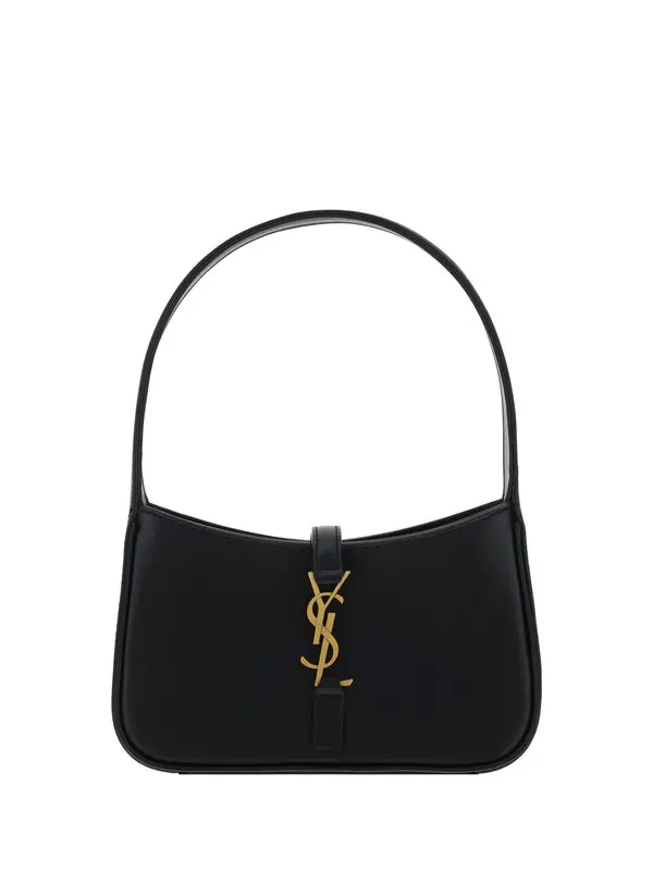 Saint Laurent Mini Hobo Shoulder Bag - Black