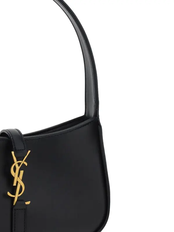 Saint Laurent Mini Hobo Shoulder Bag - Black