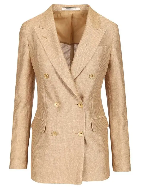 Tagliatore J-parigi Double-breasted Cotton Blazer