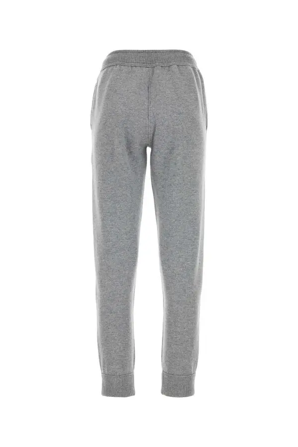 Bottega Veneta Grey Cashmere Joggers - Gray