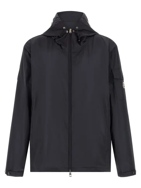 Moncler Sassiere Water-repellent Hooded Jacket - Blue