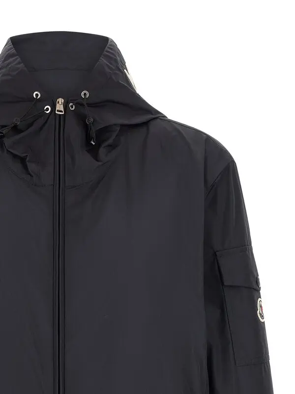Moncler Sassiere Water-repellent Hooded Jacket - Blue