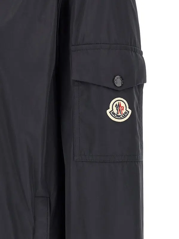 Moncler Sassiere Water-repellent Hooded Jacket - Blue