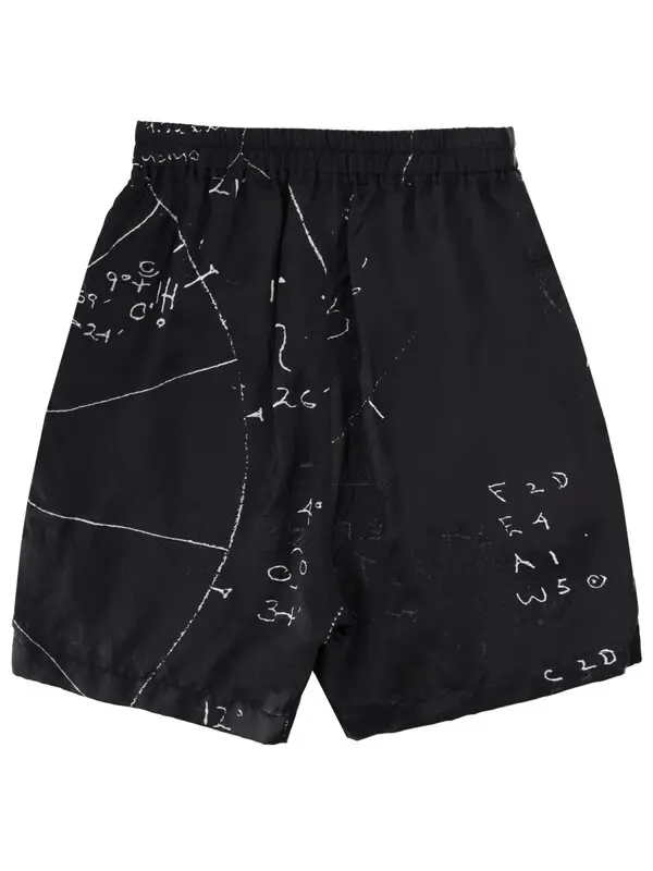 Rick Owens Boxer Shorts With Graphic Print