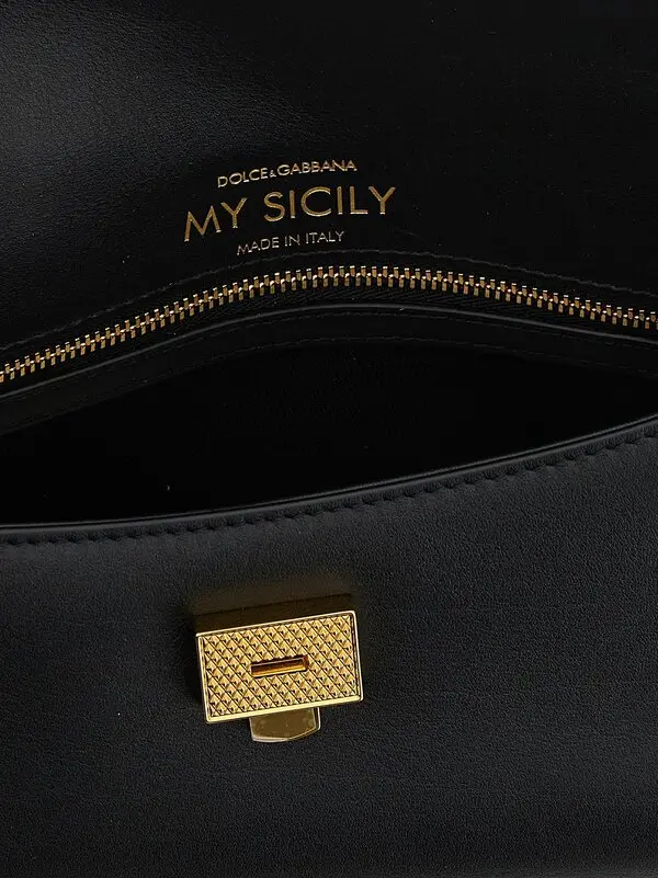 Dolce & Gabbana My Sicily" Mini Handbag - Black