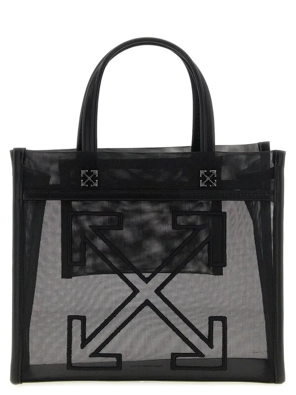 Off-White Small Market Shopping Bag - Black