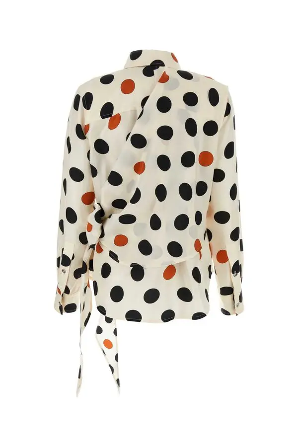 Bottega Veneta Printed Silk Shirt