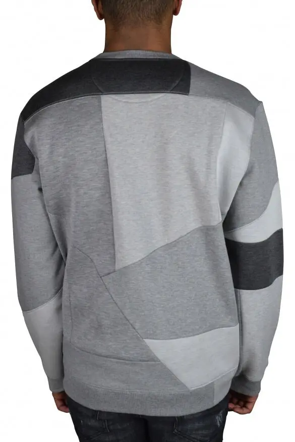 Valentino Garavani Grey Cotton Sweatshirt With Vltn Inscription
