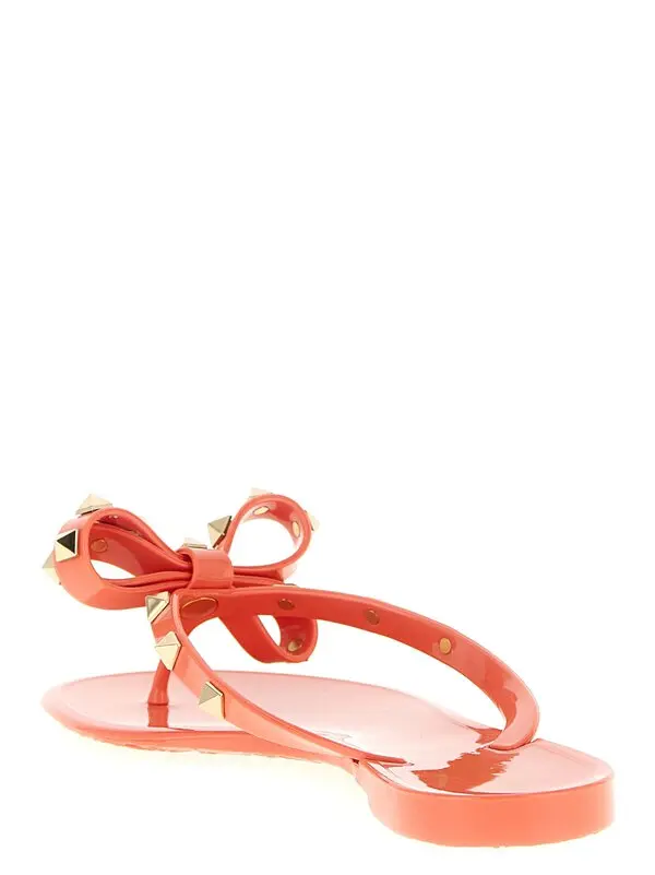 Valentino Garavani Rockstud Thong Sandals