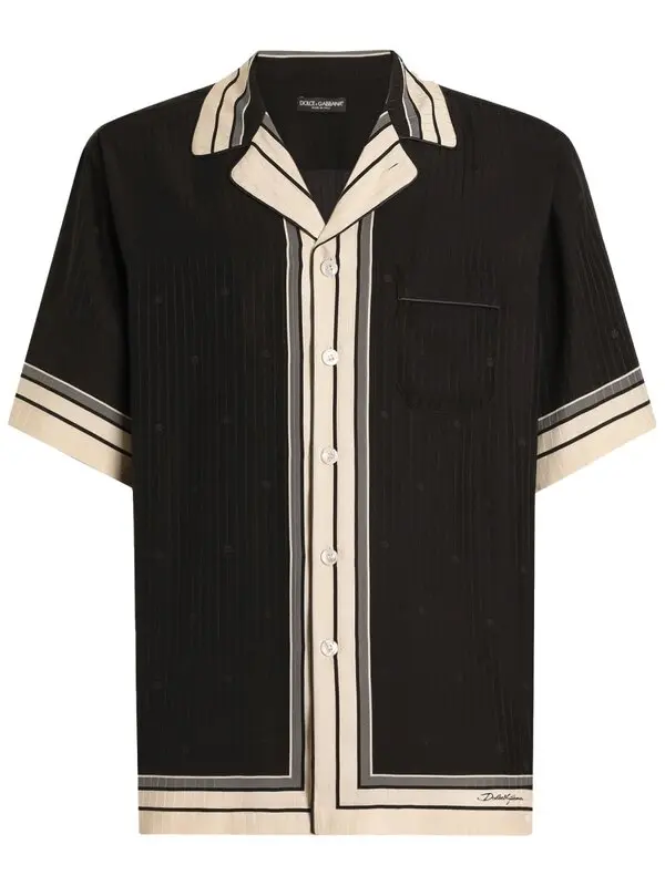 Dolce & Gabbana Hawaii Shirt - Black