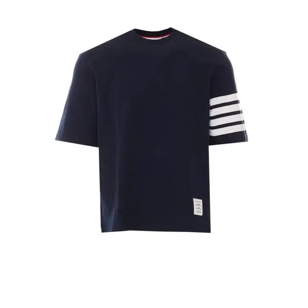 Thom Browne 4-bar T-shirt - Blue