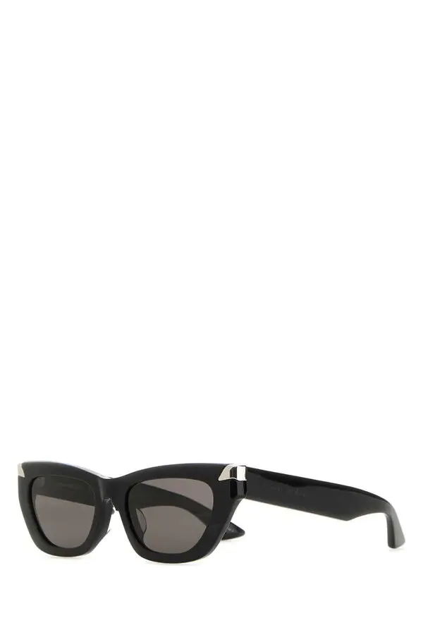 Alexander McQueen Acetate Punk Rivet Sunglasses - Black