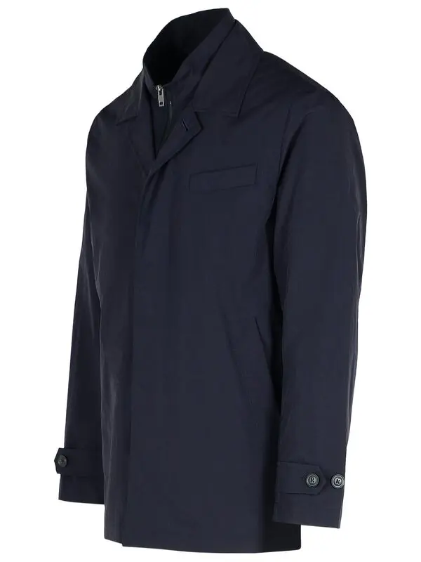 FAY Navy Polyamide Jacket