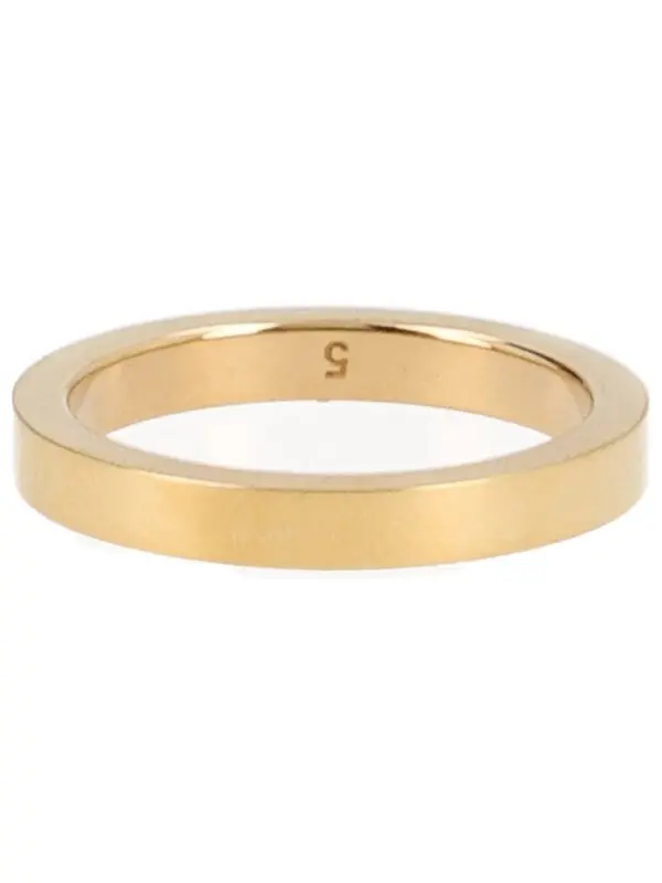 MAISON MARGIELA Logo Ring - Gold