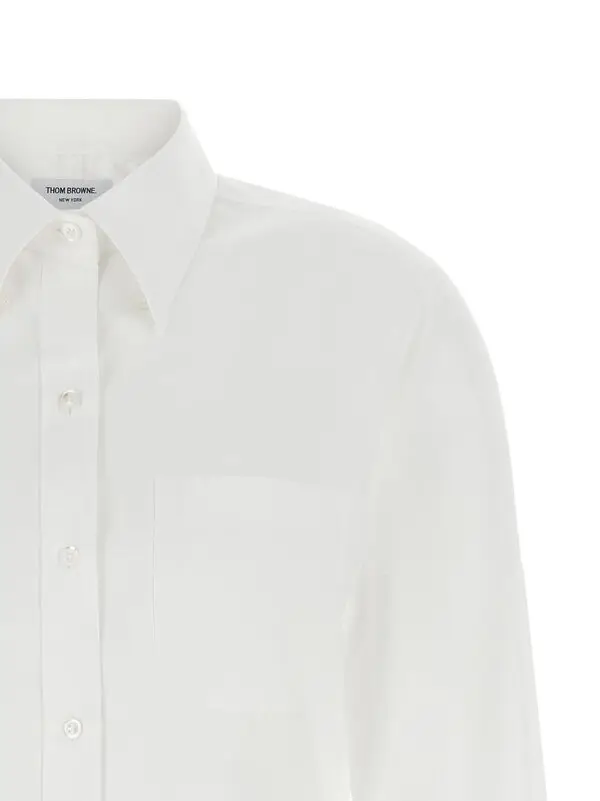 Thom Browne Classic Fit Button-down Shirt - White