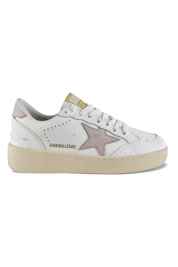 GOLDEN GOOSE Ballstar Leather Sneakers
