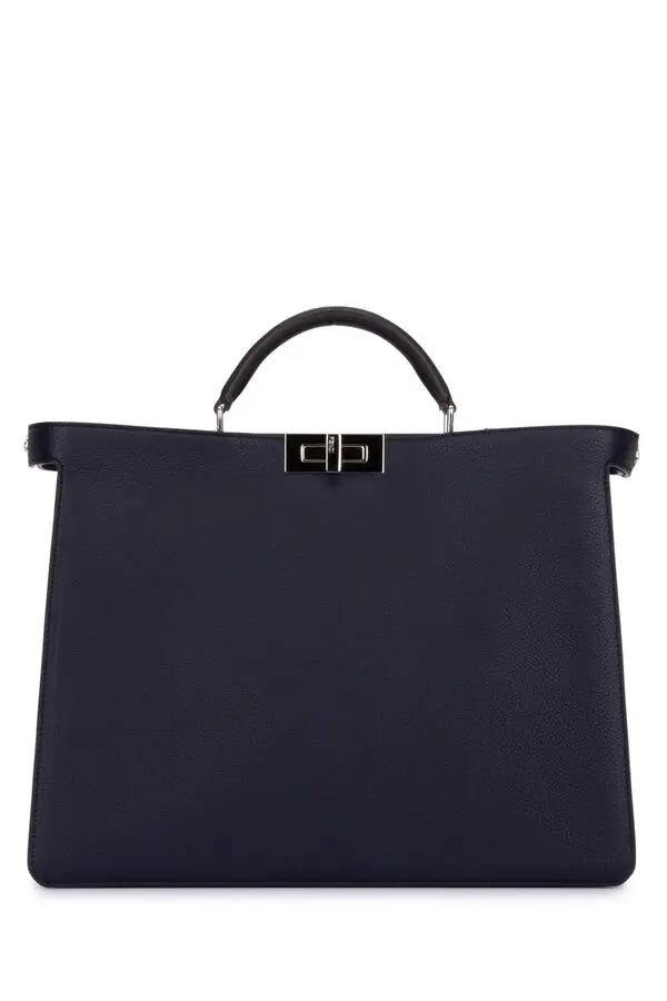 Fendi Borsa Leather Top Handle Bag