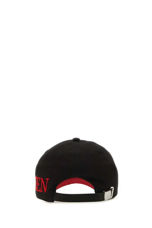 Alexander McQueen Cotton Baseball Cap