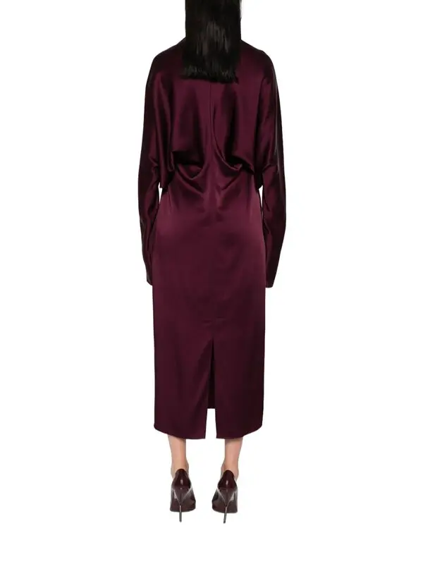 Stella McCartney Midi Dress With Cut-out Detail - Multicolor