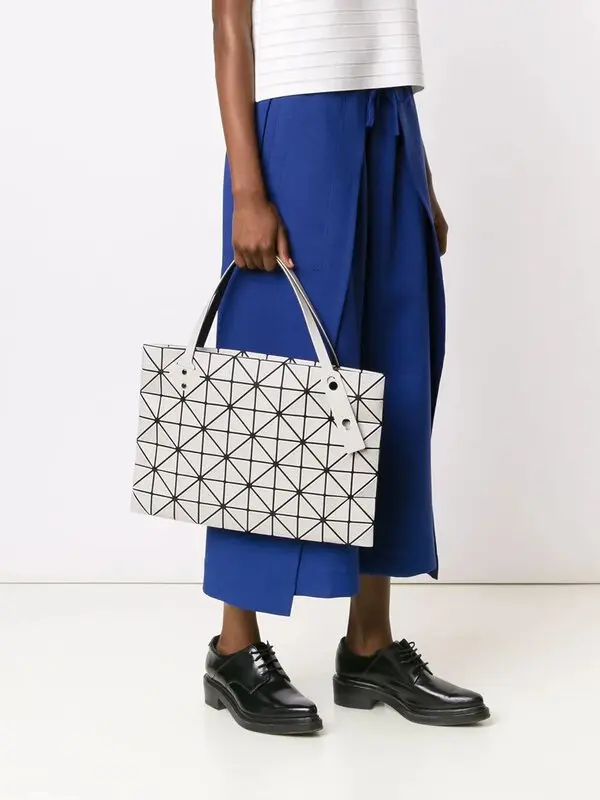 Issey Miyake Rock Matte Small Tote Bag - Gray
