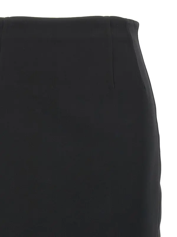 Max Mara Pece Midi Skirt - Black