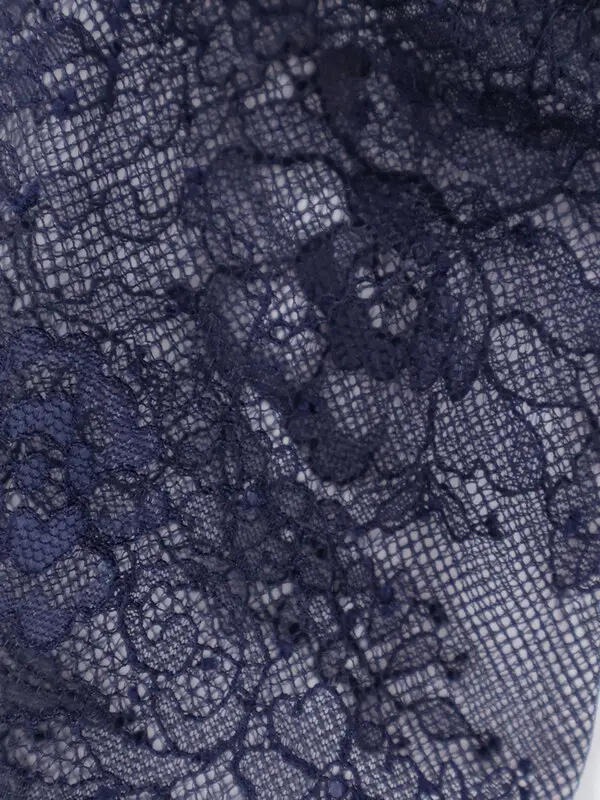 Alberta Ferretti Blue Lace Shrug - Multicolor