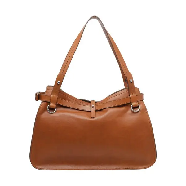 Miu Miu Leather Shoulder Bag - Brown