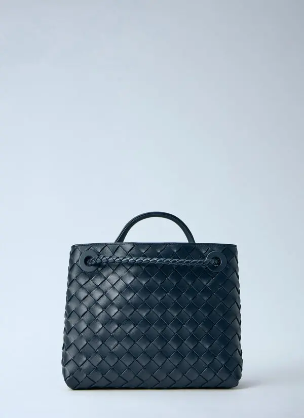 Bottega Veneta Medium Andiamo Handbag - Blue