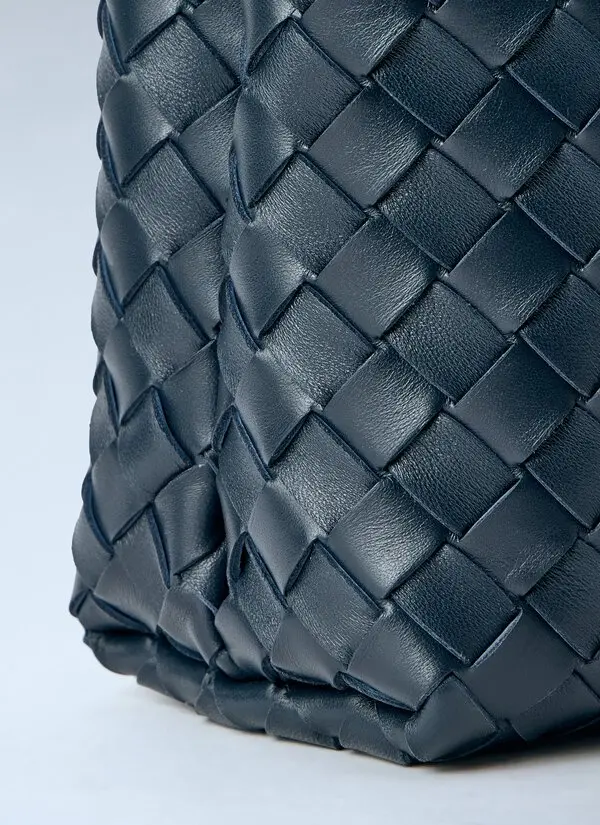 Bottega Veneta Medium Andiamo Handbag - Blue