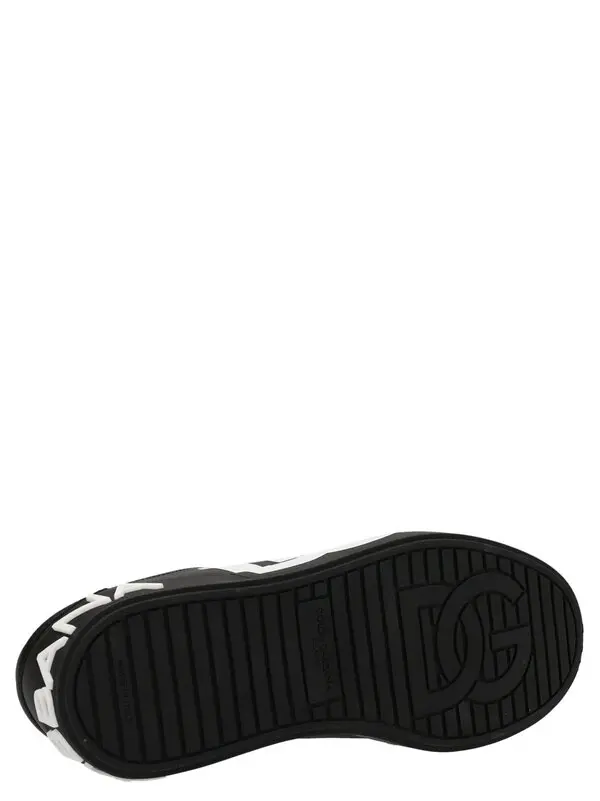 Dolce & Gabbana Portofino' Sneakers With Dg Logo - Multicolor