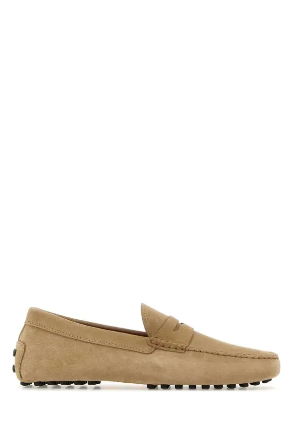 TOD'S Suede Loafers - Brown