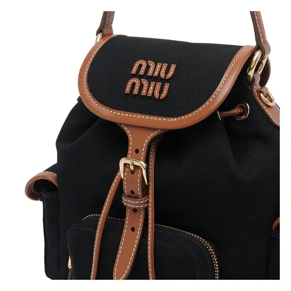Miu Miu Logo Backpack