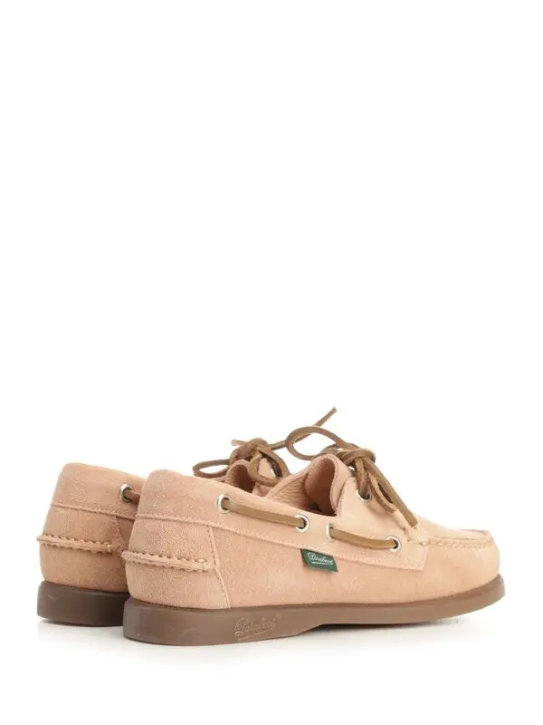 Paraboot Barth Suede Mocassins - Cream