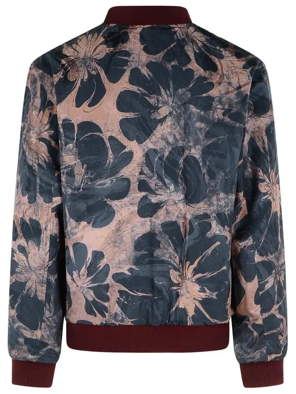 Dries Van Noten Volker Reversible Bomber Jacket - Blue