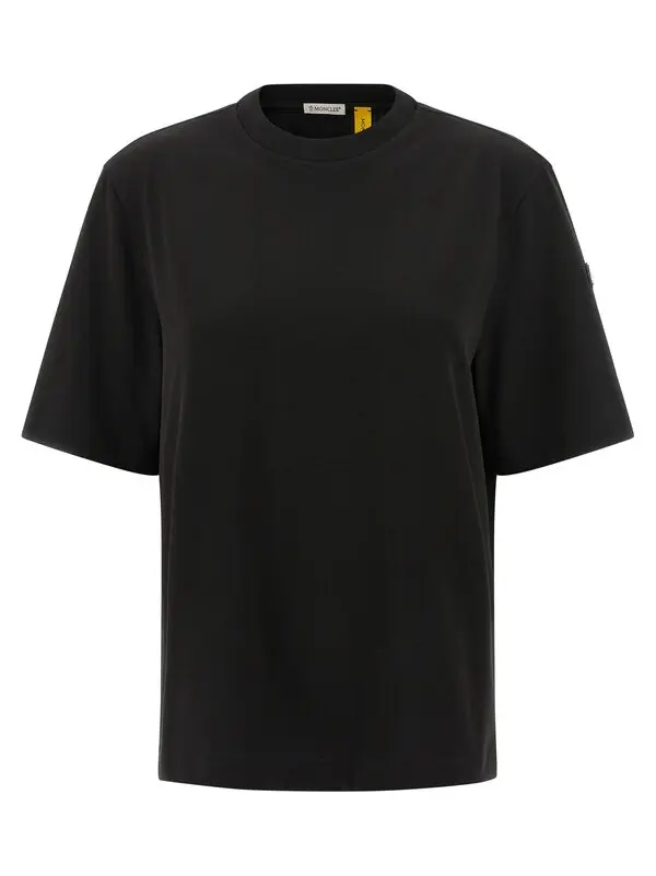 Moncler X Edward Enninful Cotton T-shirt - Black