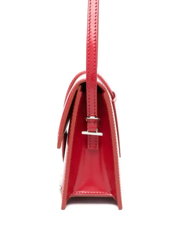 Jacquemus La Petite Pochette Rond C Crossbody Bag - Red