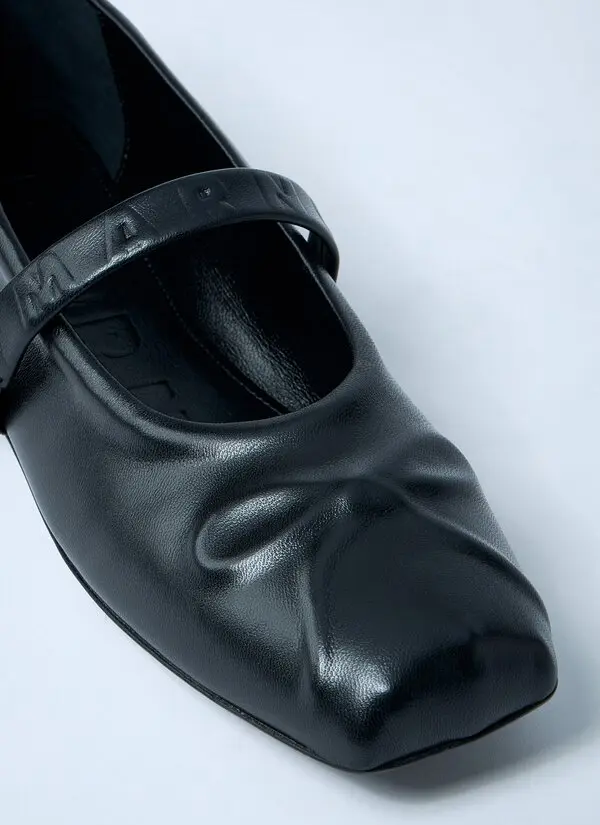 Marni Box Motif Mary Jane Shoes