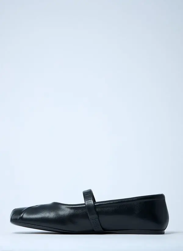 Marni Box Motif Mary Jane Shoes - Black