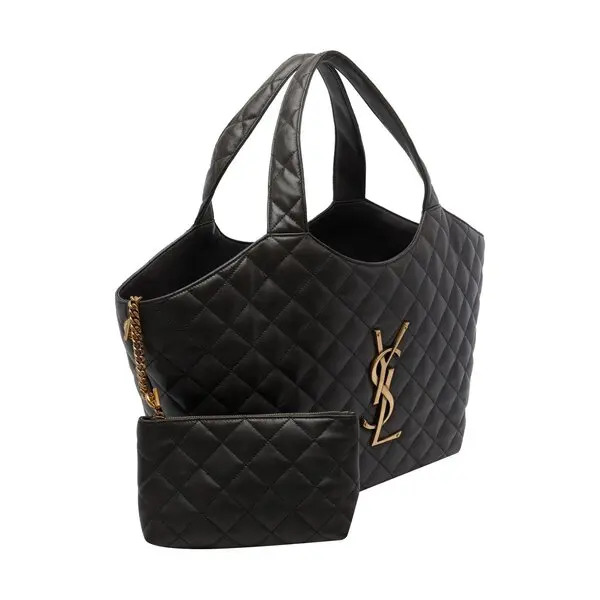 Saint Laurent Medium Icare Shoulder Bag - Green